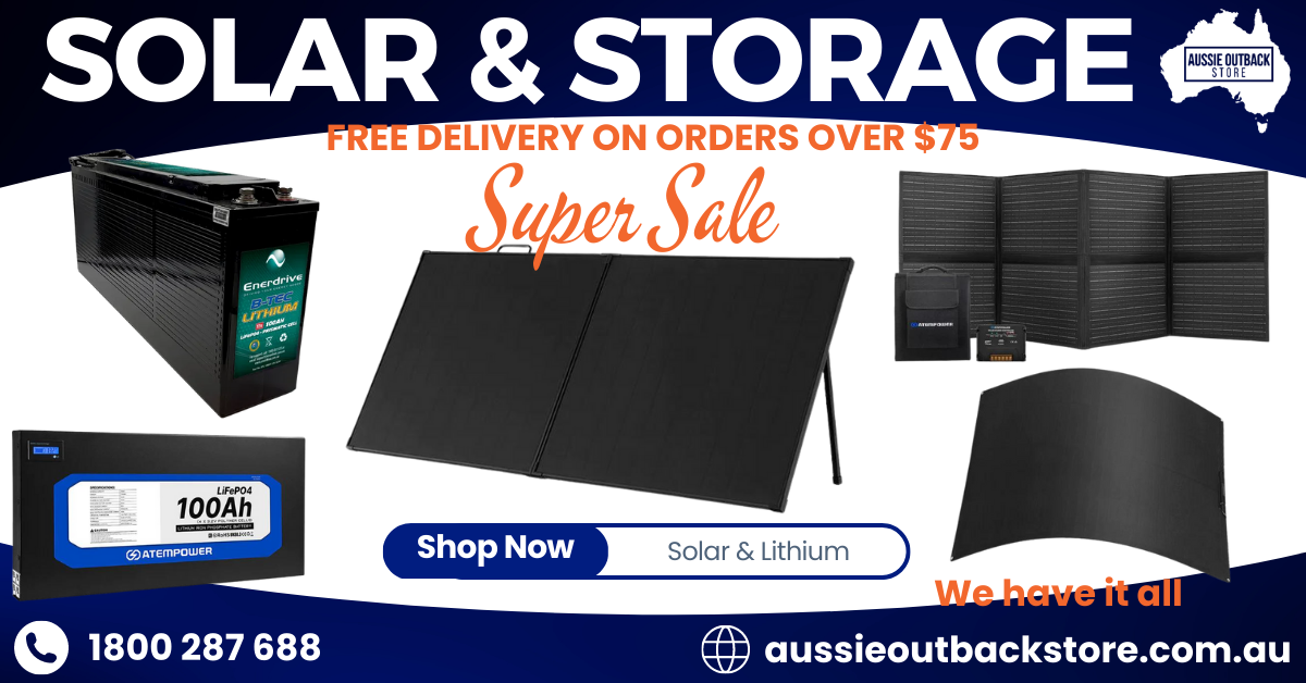 Solar & Lithium – AussieOutbackStore
