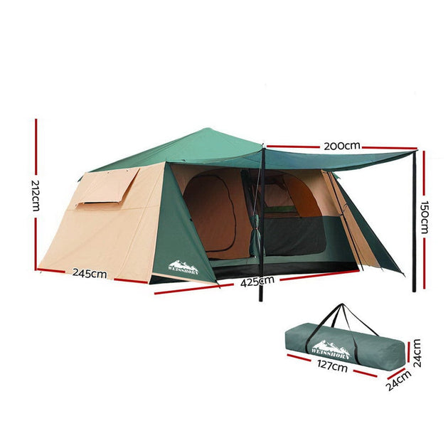Outback Station Instant Up Tent – 8 Person – AussieOutbackStore