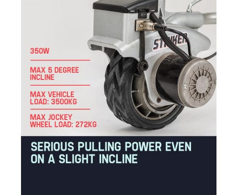 T-REX Motorised Jockey Wheel Electric Power Mover 12V 350W ...