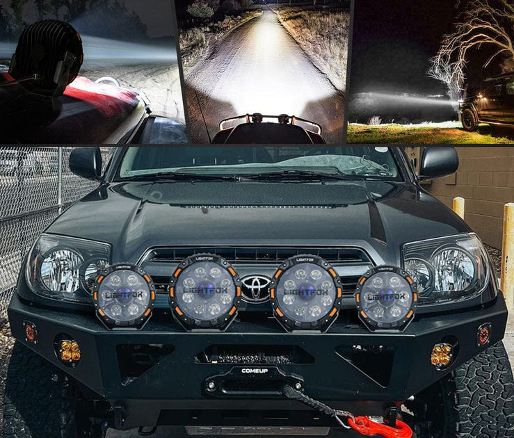Lightfox 7 inch+9 inch Osram Laser LED Driving Lights – AussieOutbackStore