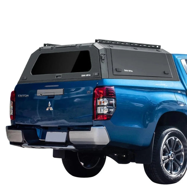 San Hima UTE Tub Canopy For Mitsubishi Triton MQ MR 05/2015-2023 Dual ...