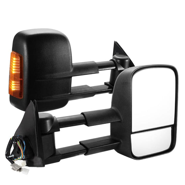 Pair Extendable Towing Side Mirrors Gen1 for Holden Rodeo 2003-2008 ...